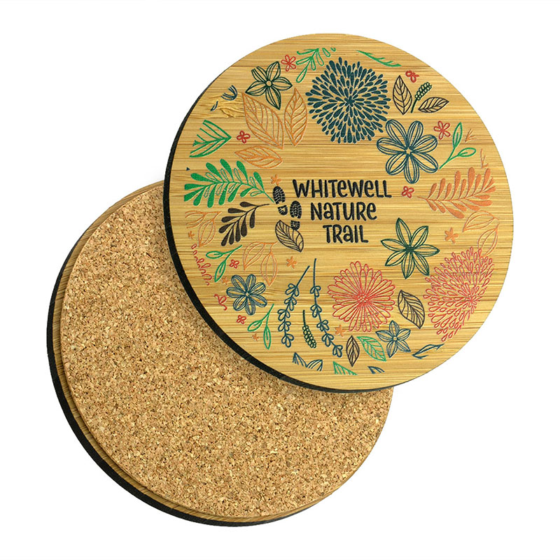 Product - Bamboo Coaster 92mm Round