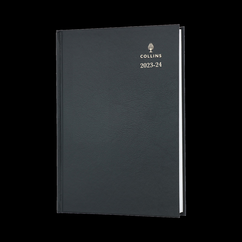 Product - Collins Desk Range A5 Day to Page Mid Year 2023 2024 - Allwag