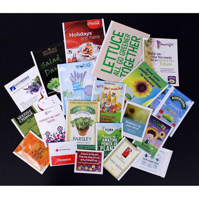 Product - Bespoke Seed Packet - 102 x 152mm